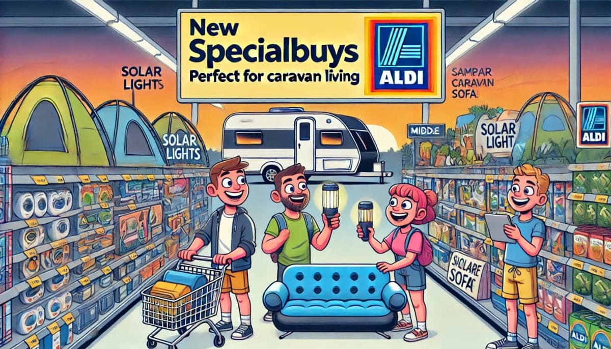 Aldi Shoppers Excited Over New Caravan Living Specialbuys From £2