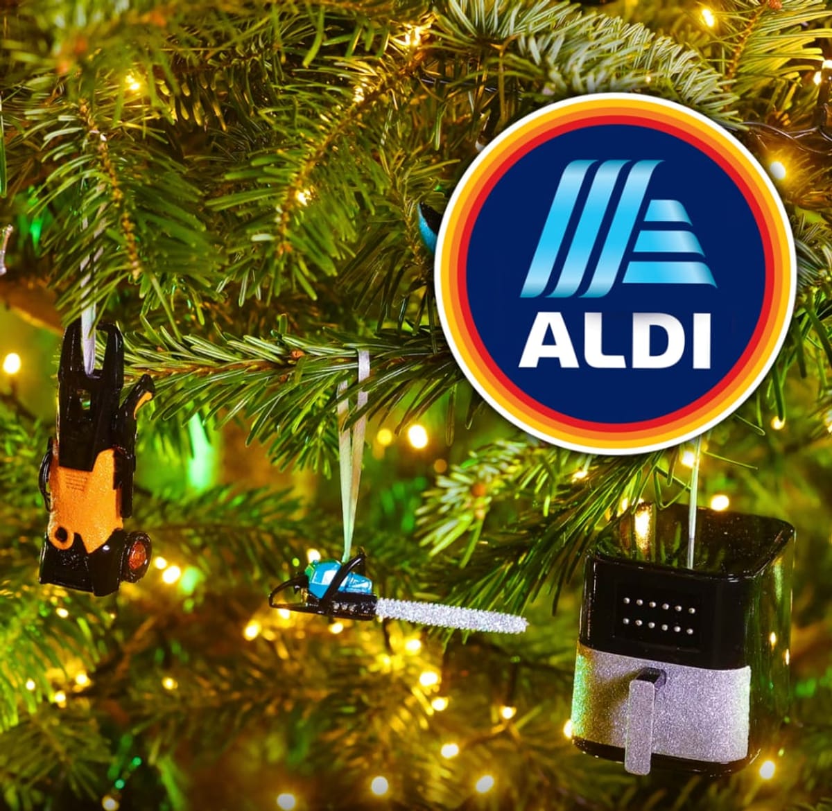 Aldi's Novelty Tree Baubles Hit Stores, Featuring Mini Gadgets