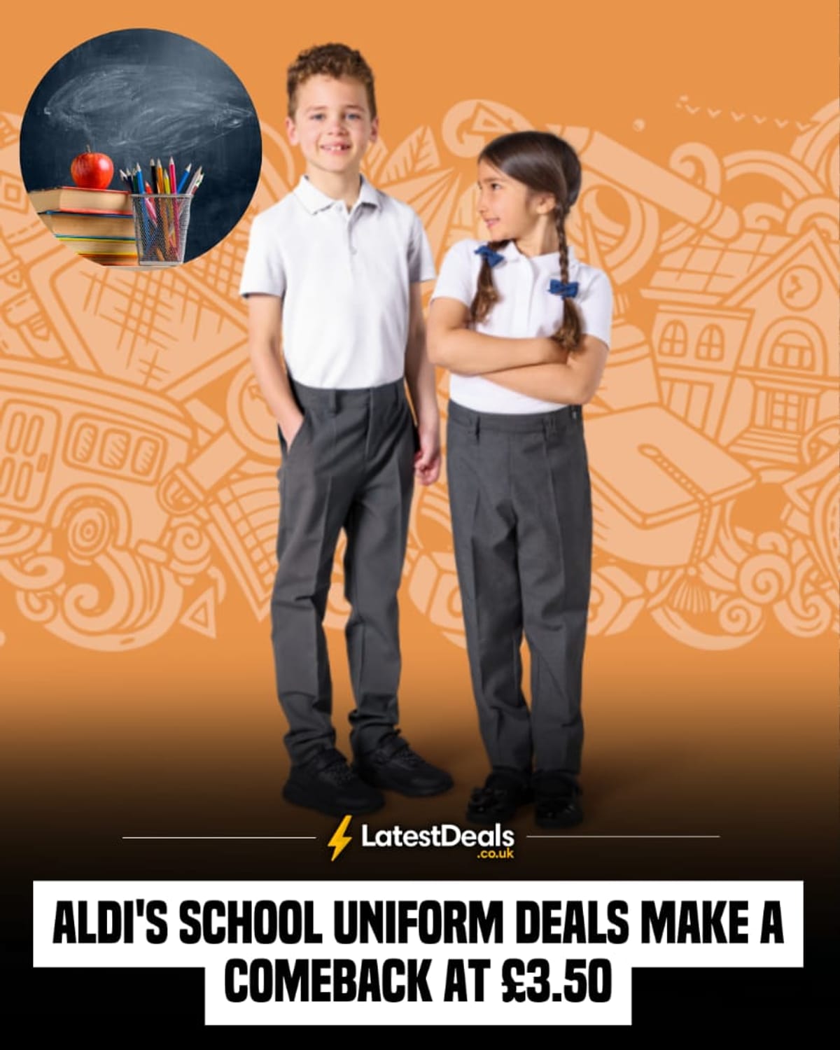 Aldi's School Uniform Deals Make a Comeback at £3.50