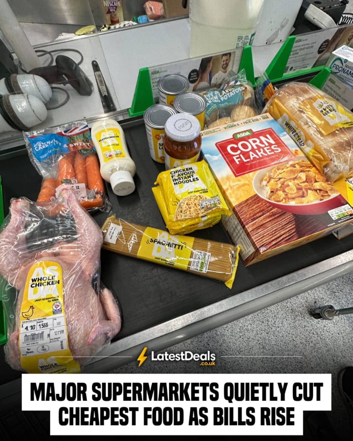 Major Supermarkets Quietly Cut Cheapest Food As Bills Rise