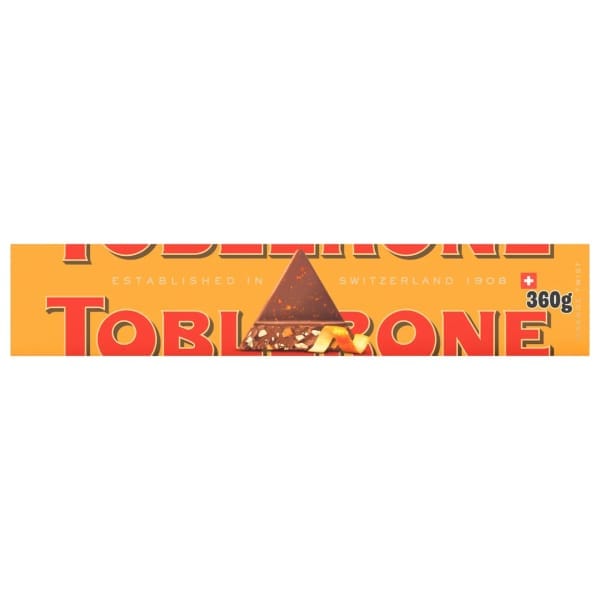 Toblerone - Original , Fruit + Nut , White Chocolate , Gold, £3.47 at ...
