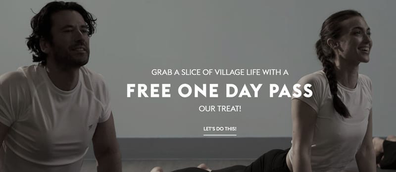 Village Gyms - FREE 1 Day Gym Pass