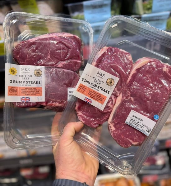 M&S Steak & Chips Meal Deal For 2 £14 / £7pp at Marks & Spencer
