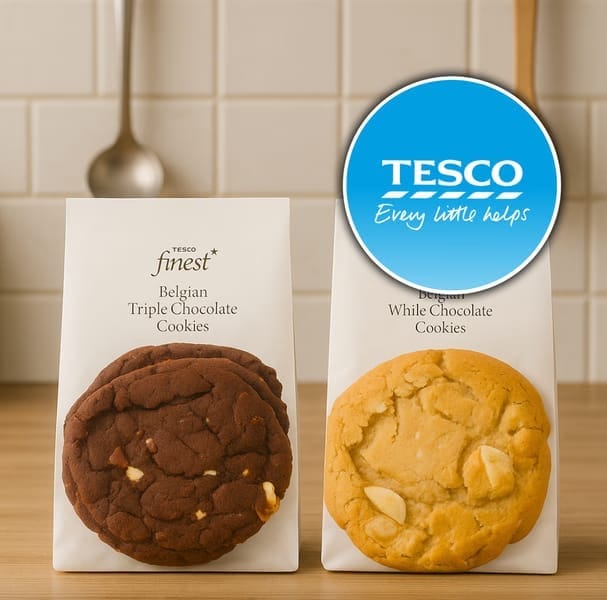 Tesco Launches Finest Cookie Range "Just Like M&S" For £2