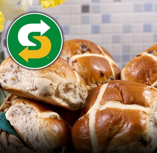 Subway Launches Easter Special Hot Cross Bun Toasties
