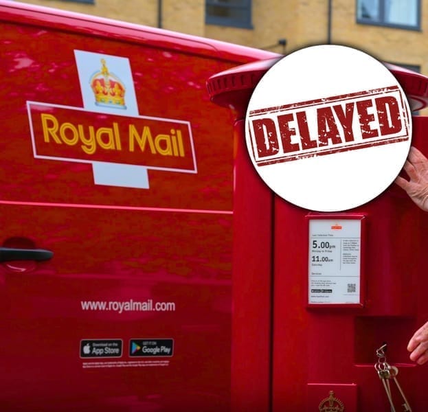Royal Mail Warns of Major Christmas Delivery Delays in 58 UK Postcodes