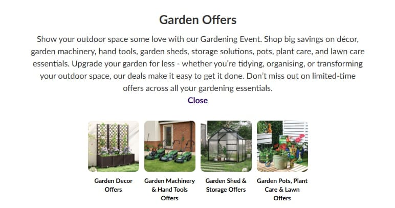 The Range Garden Event Sale - up to 40% off on Garden Items! at The Range
