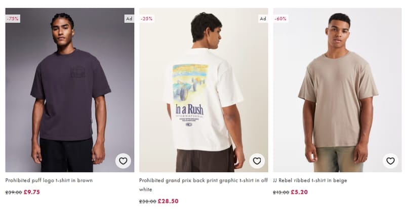 ASOS Mens Fashion Sale - Upto 75% off on Menswear! at ASOS