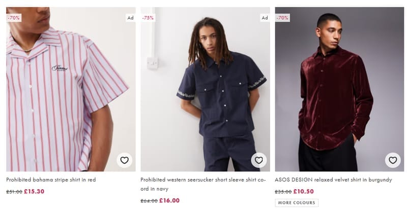 ASOS Mens Fashion Sale - Upto 75% off on Menswear! at ASOS
