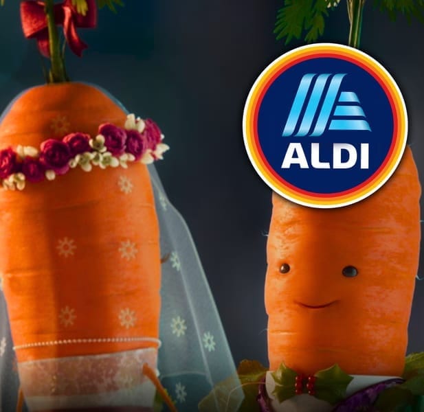 Aldi's Holiday Ad: Kevin and Katie the Carrot Wedding Finale