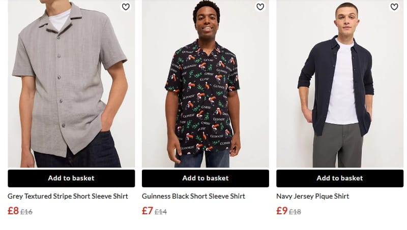 ASDA George Sale - up to 50% off on Men's Clothing! at ASDA