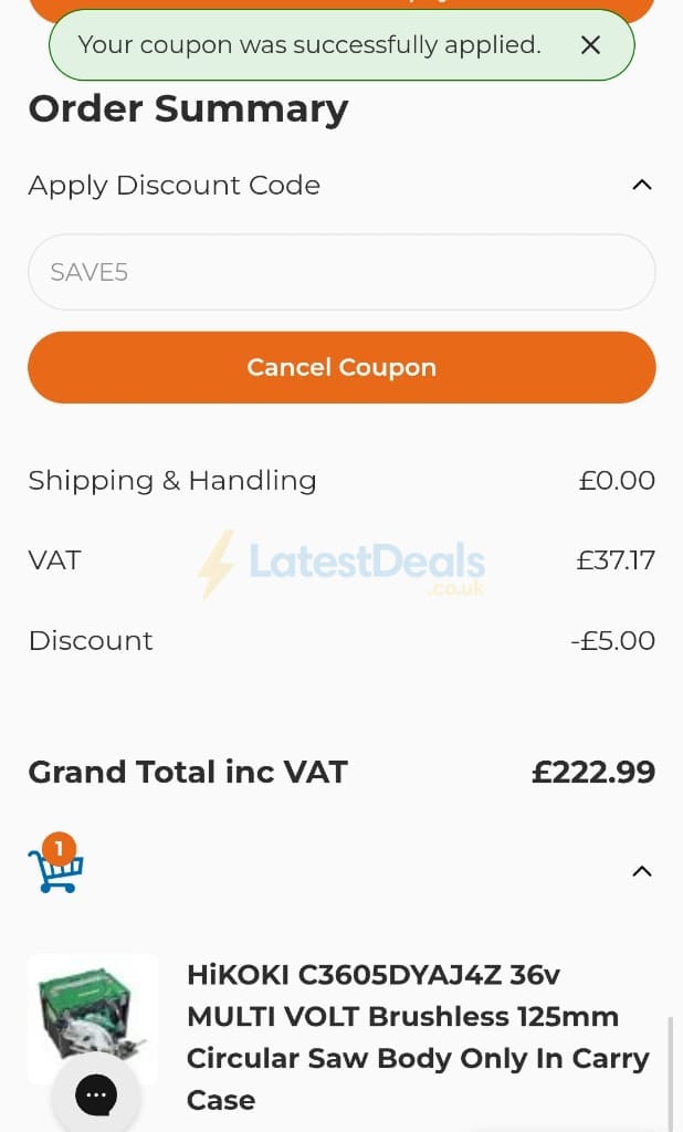 Powertool World Discount Code - £25 Off in June 2026