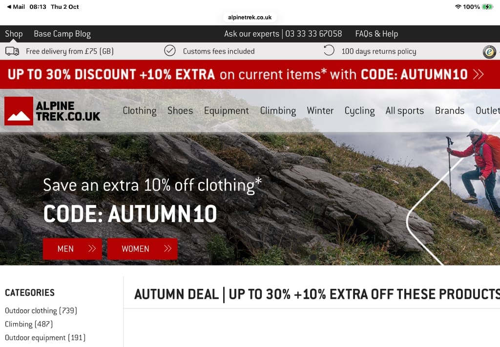 Alpine Trek Discount Code - 50% Off in June 2026