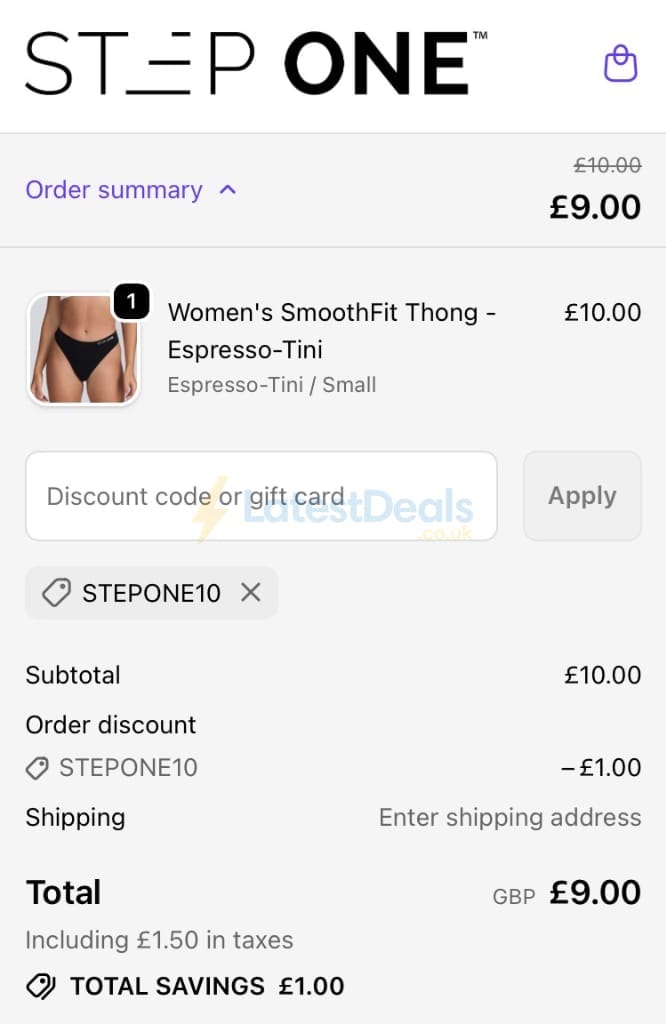 Step One Discount Code - 40% Off in May 2026