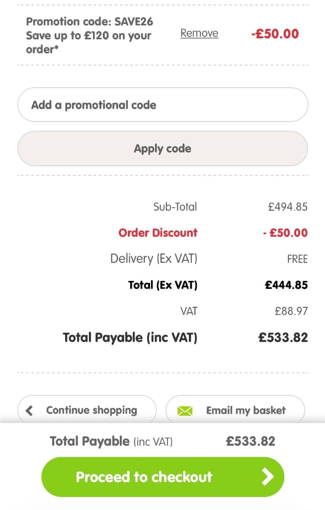 TTS Discount Code - £100 Off in June 2026