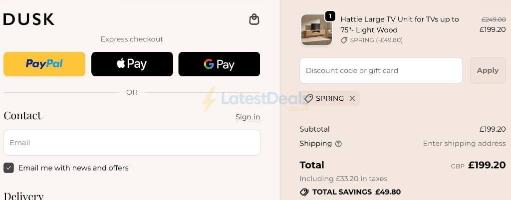 Dusk Discount Code - 70% Off in June 2026