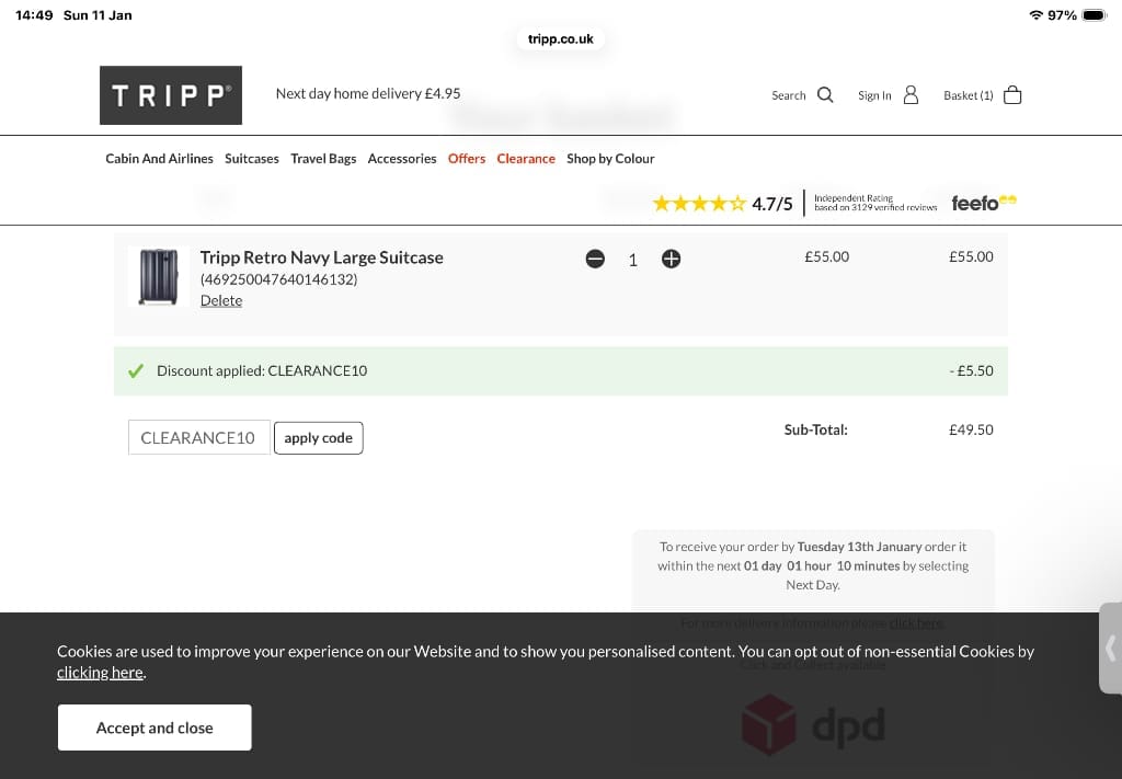 Tripp Discount Code - 64% Off in June 2026