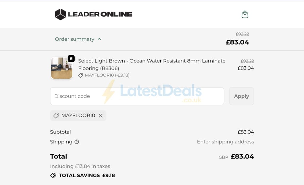 Leader Online Discount Code - £50 Off in May 2026