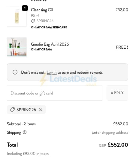 Oh My Cream Discount Code - 20% Off in June 2026