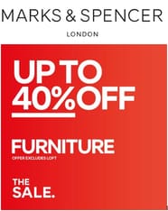M S Furniture Sale Up To 40 OFF At Marks Spencer M S Furniture Sale Up To 40 OFF At Marks Spencer
