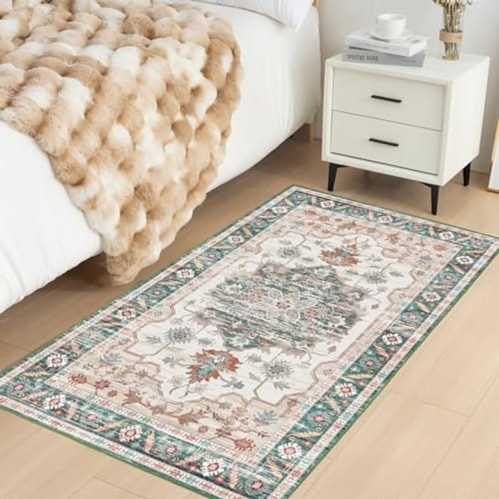 Vamcheer Vintage Area Rugs for Living Room - Traditional 80x150CM, £39. ...
