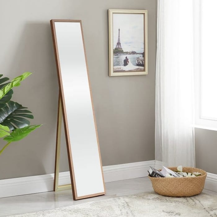 Argos Home Oak Effect Free Standing Cheval Mirror - 150x30cm, £23.35 at ...