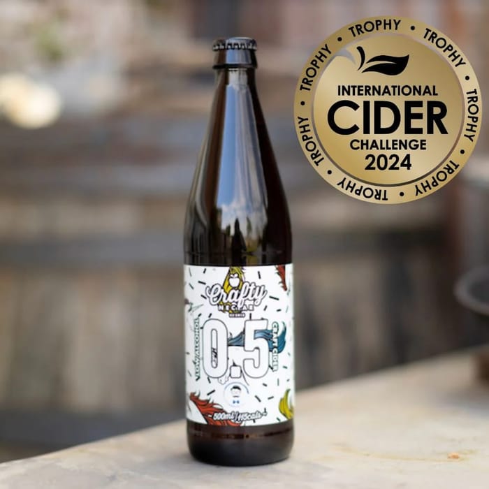 Nectar 0.5% Low Alcohol Cider 12 X 500ml, £22.99 at Crafty Nectar