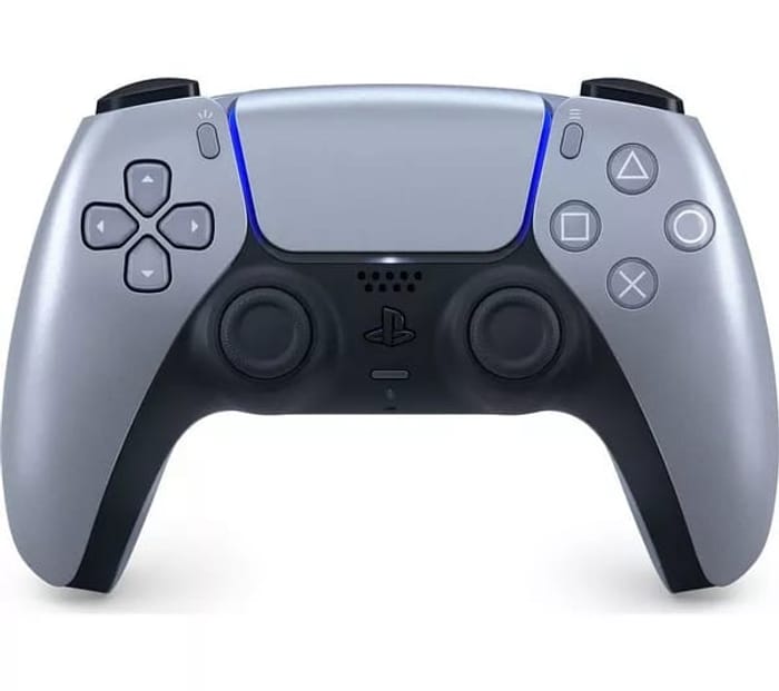 PLAYSTATION PS5 DualSense Wireless Controller - Sterling Silver, £52 at ...