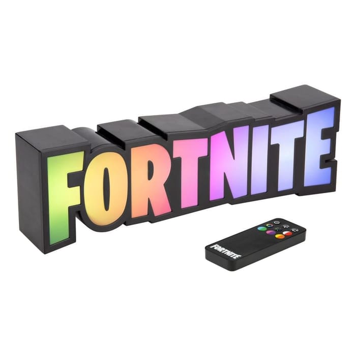 Fortnite RGB Logo Light, Officially Licensed Gaming Lamp, USB Powered ...