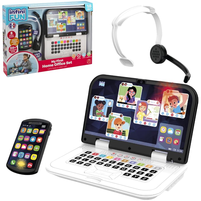 Infini Fun My First Home Office Set for Kids, 18+ Months, £18.98 at Amazon