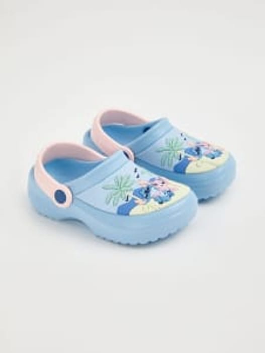 Disney Stitch & Angel Light Blue Clogs, £4 at ASDA