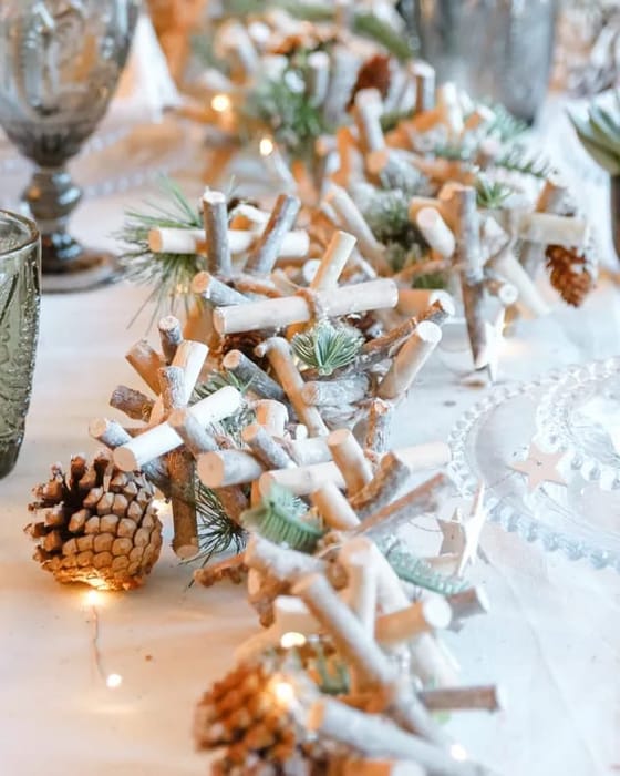 Sparkle Light up Christmas Table Garland 1.85m, £31 at Debenhams