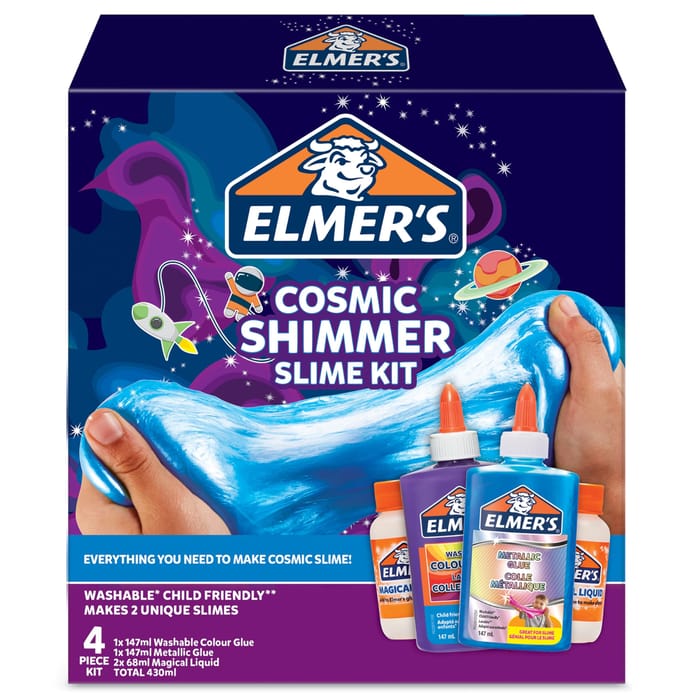 Elmer's Cosmic Shimmer Slime Kit with Glue and Activator, £8.33 at Amazon