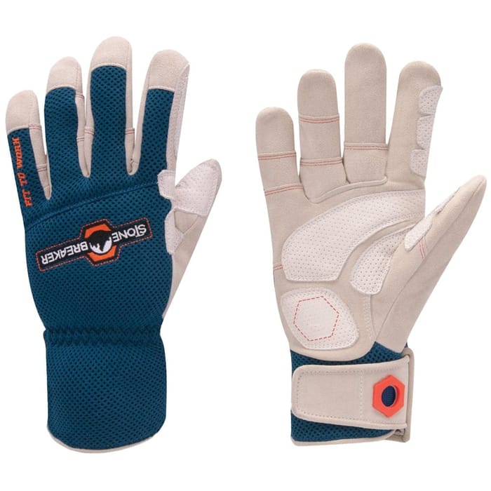 Stonebreaker Landscape Pro Blue Work Gloves Large, £36 at Homebase
