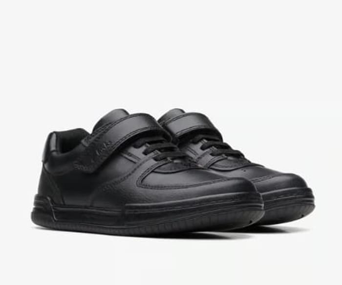 Clarks Fawn Lay K Black Leather Shoes, £13 at Secret Sales