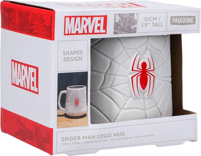 Marvel - Spider-Man Logo Ceramic Mug by Paladone, £4.99 at Amazon