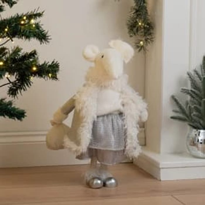 Silver Mouse Ornament, £22.50 at Dunelm