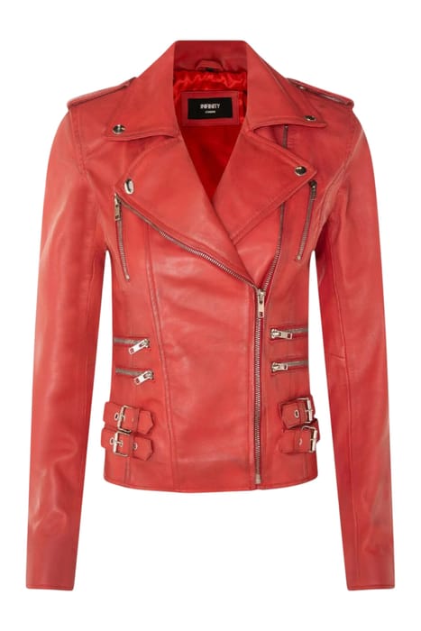 Leather Brando Biker Jacket - Loddon, £109.99 at Debenhams