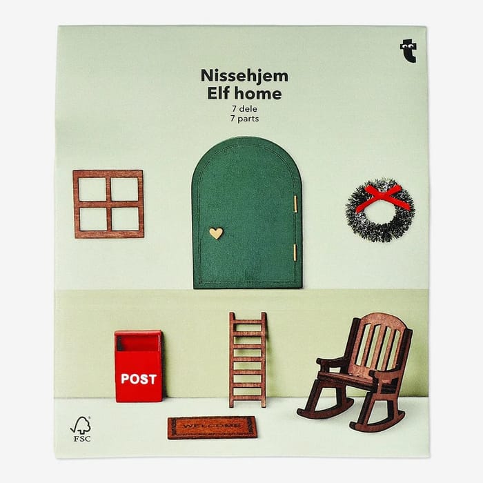 Wooden Elf Home, £3 at Flying Tiger
