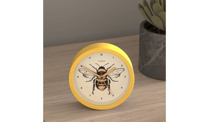 Jones Clocks Analogue Eclipse Bee Alarm Clock - Yellow, £8.04 at Argos