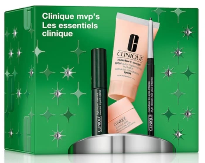 Clinique Bestsellers: Skincare & Makeup Mini Set (Worth over £63), £21 ...