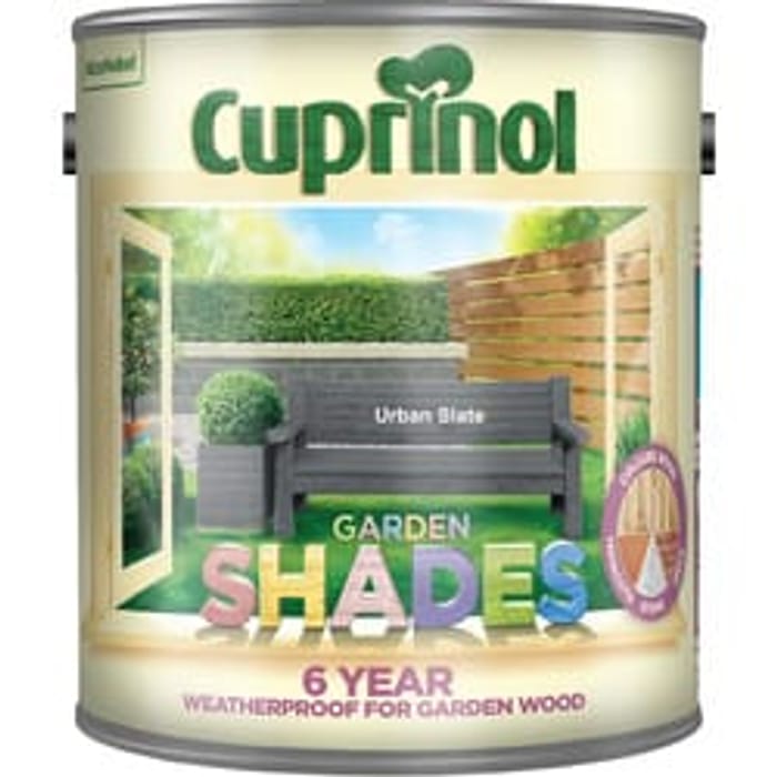 Cuprinol Garden Shades Exterior Paint 2.5L Urban Slate, £20.19 at ...