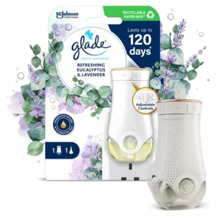 Glade Electric Scented Oil Plug in Holder & Refill Eucalyptus ...