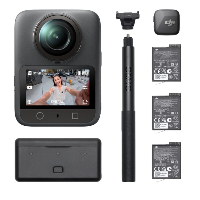 DJI Osmo 360 Vlog Combo for Vloggers - save £100!, £467.39 at Amazon