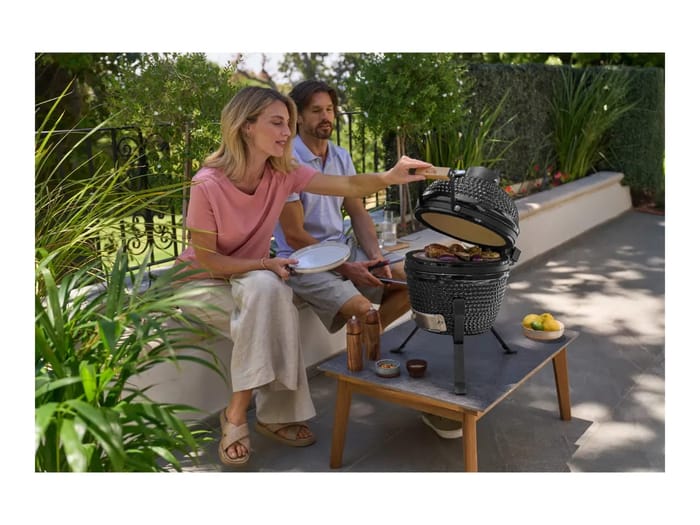 Mini Ceramic Kamado BBQ, £79.99 at Lidl