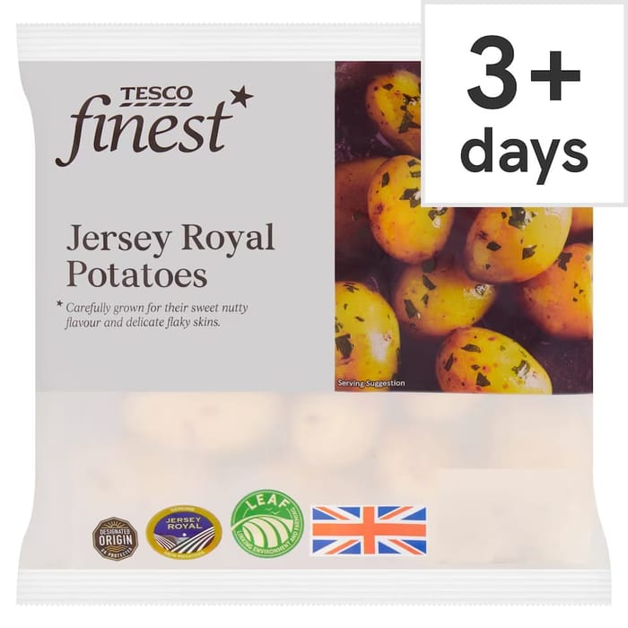 Tesco Finest Jersey Royals, £1.20 at Tesco