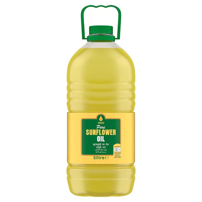 Tesco Pure Sunflower Oil, £6 at Tesco