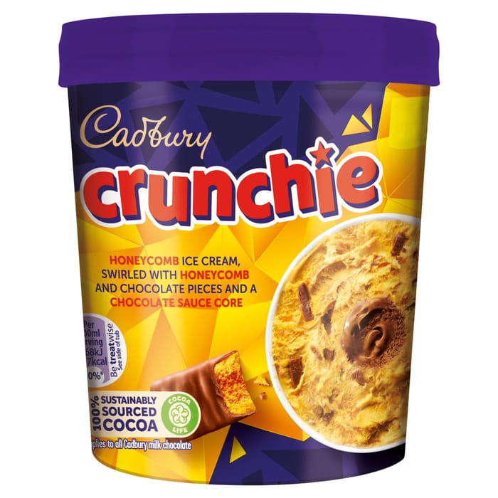 Cadbury Crunchie 425ml, £2 at Iceland