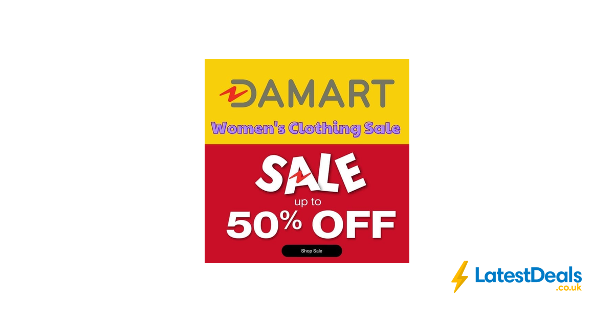 DAMART Sale - up to 50% off on Women's Clothing Sale! at Damart