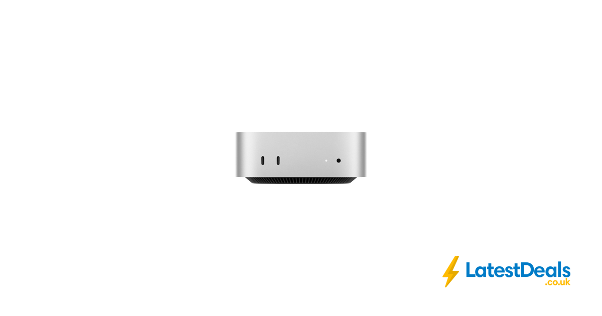 2024 Apple Mac Mini with M4, 16GB RAM, 256GB, Silver, £549 at John Lewis
